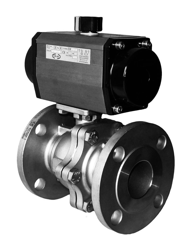 Air Actuated Valves - Air Actuated Ball Valves with CH-air Actuator ...